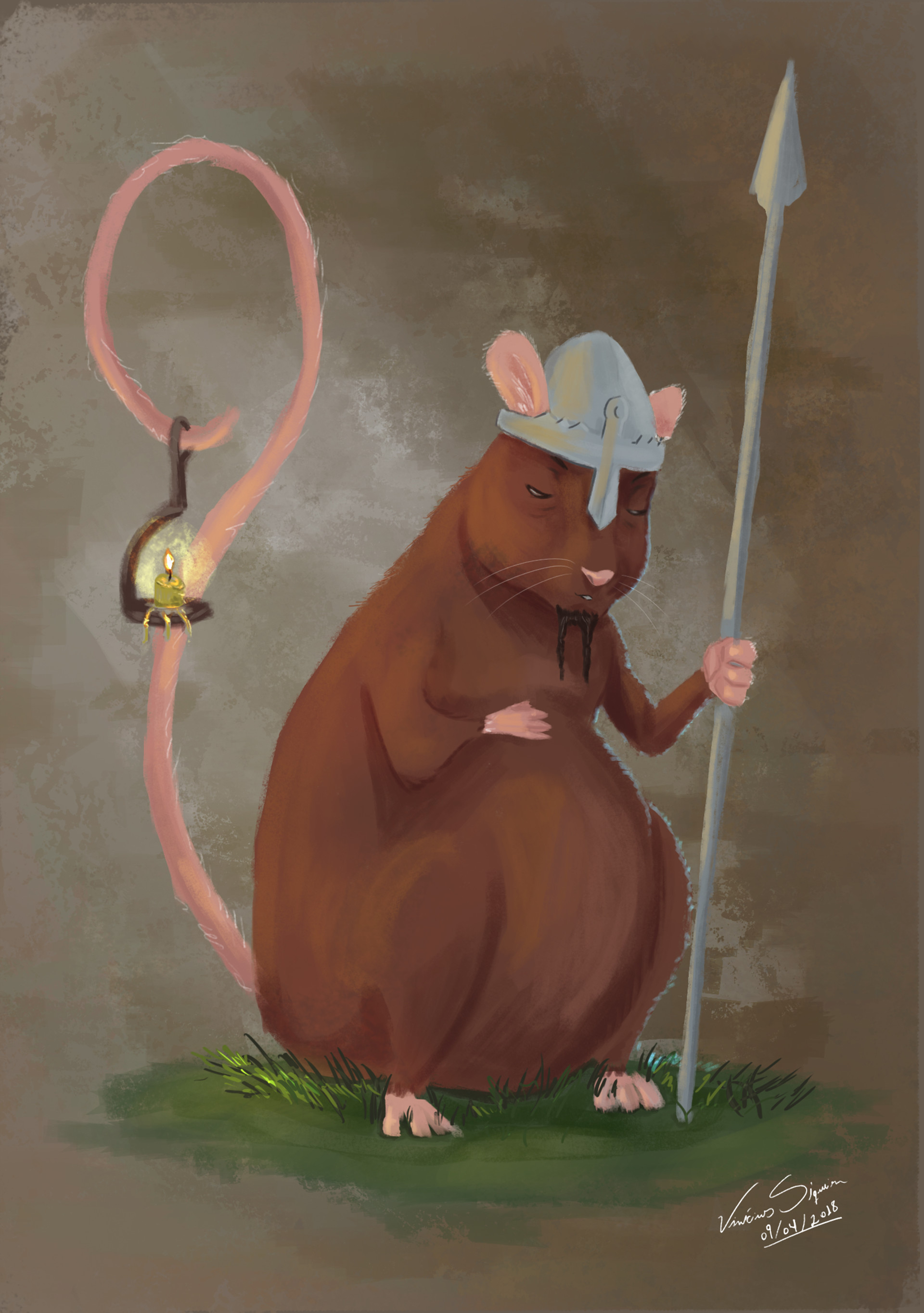 ArtStation - Viking rat keeper