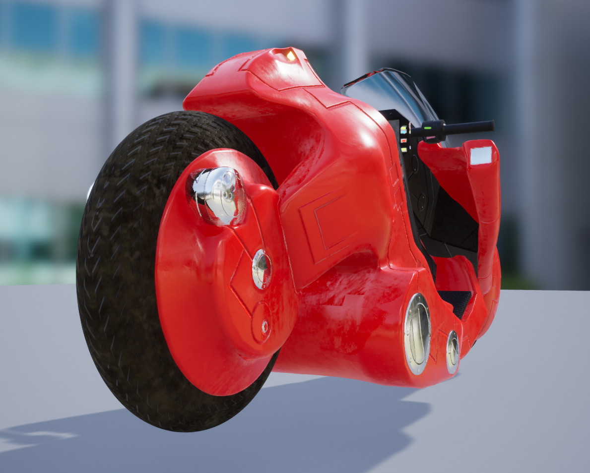 ArtStation - Kaneda Akira MotorBike