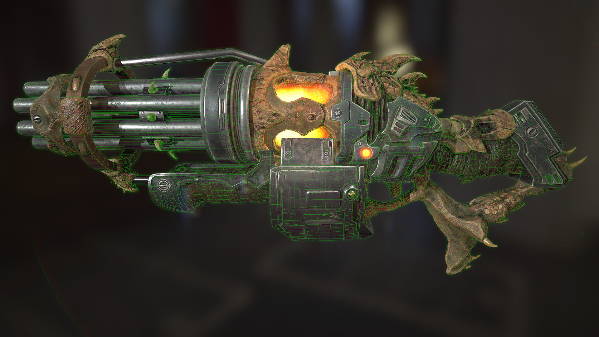 Juan Caratino - Organic Weapon SCi FI game hellbound