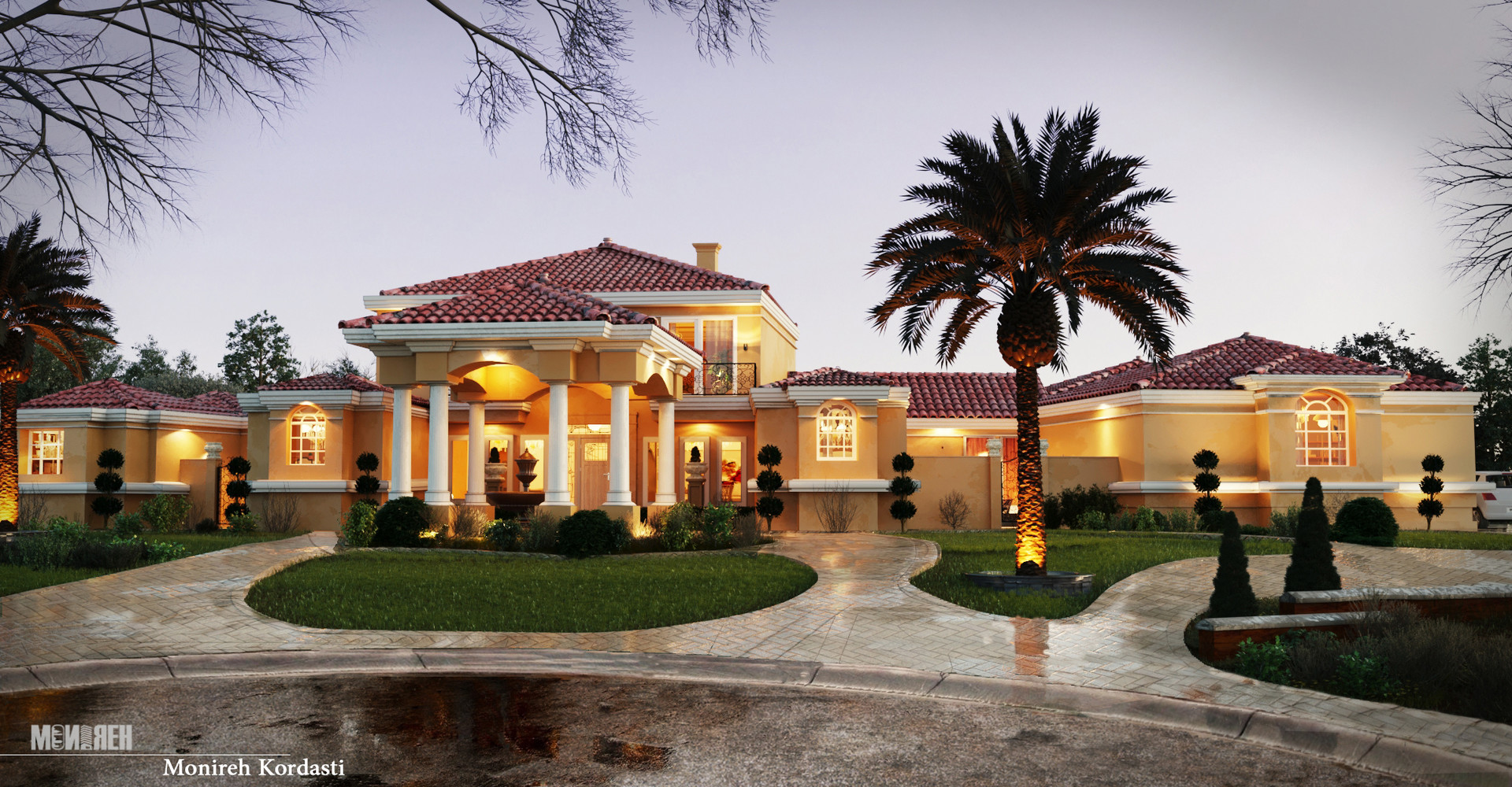 ArtStation - palm house