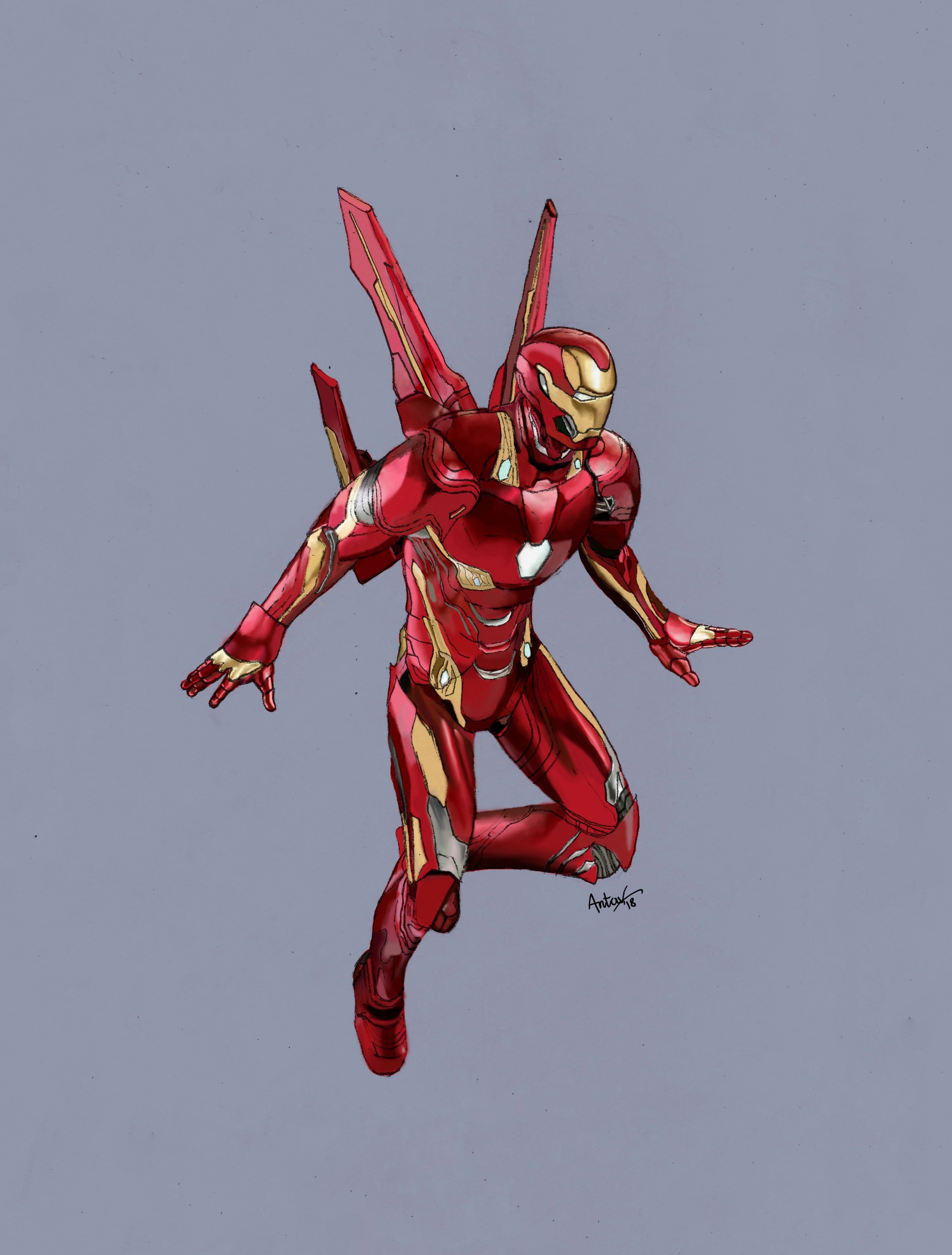 how to draw iron man bleeding edge armour