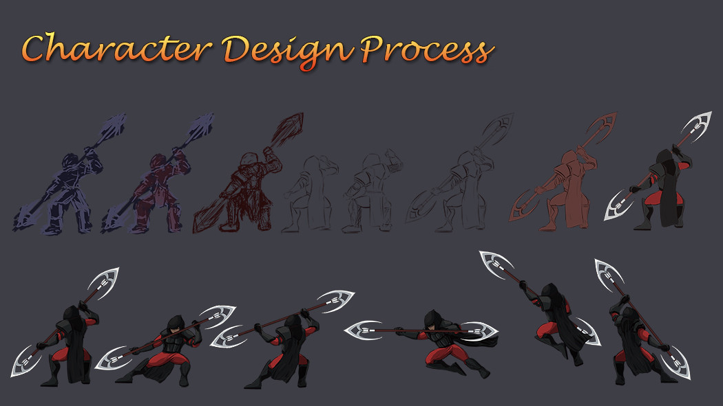 VC (Vladimir Trushin) - Characters for 2D Turn-Based RPG Game