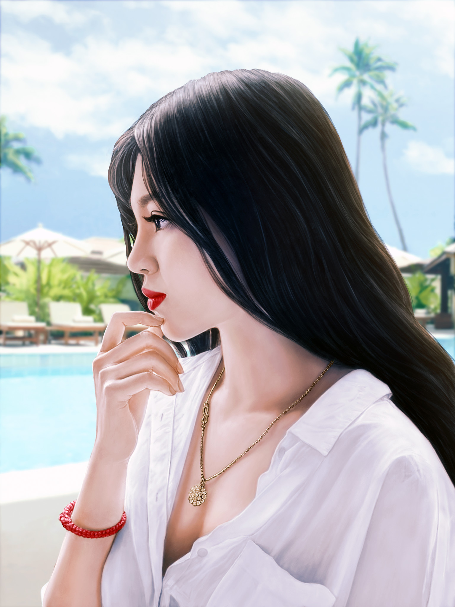 ArtStation - TY portrait