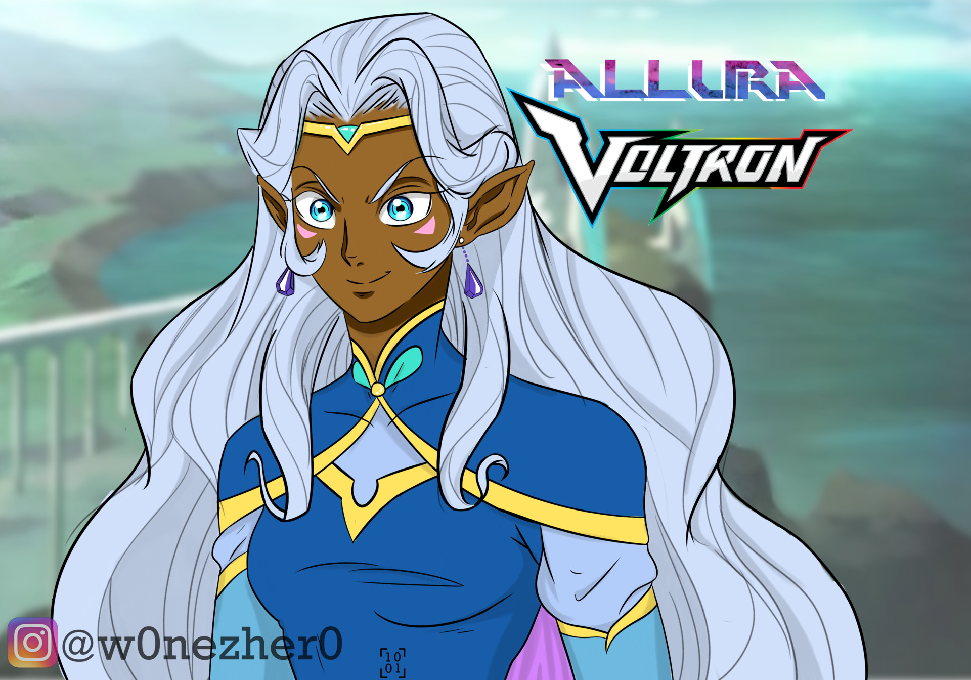 ArtStation - Allura - Voltron - redesign /Fanart