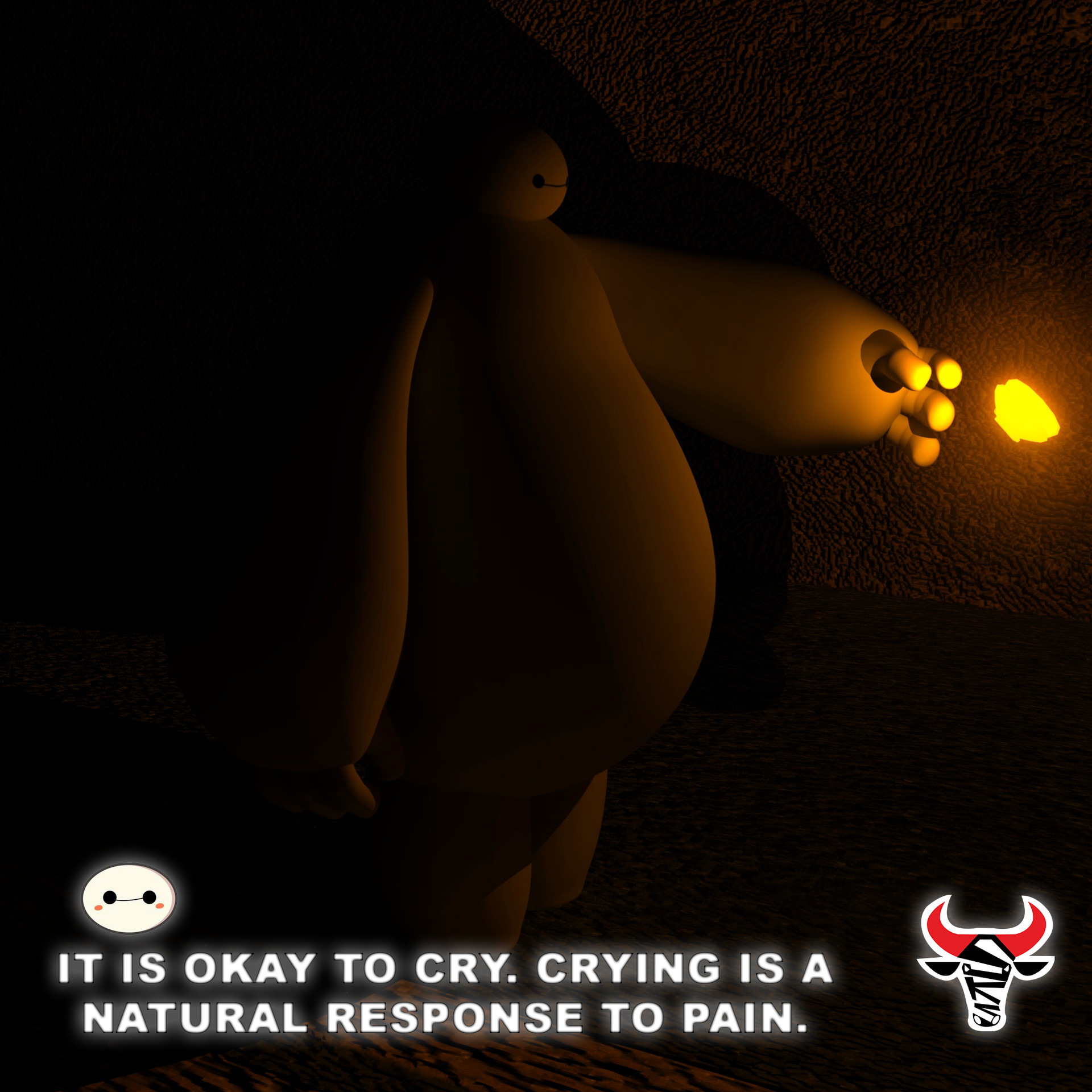 ArtStation - Baymax With Light Of Feelings