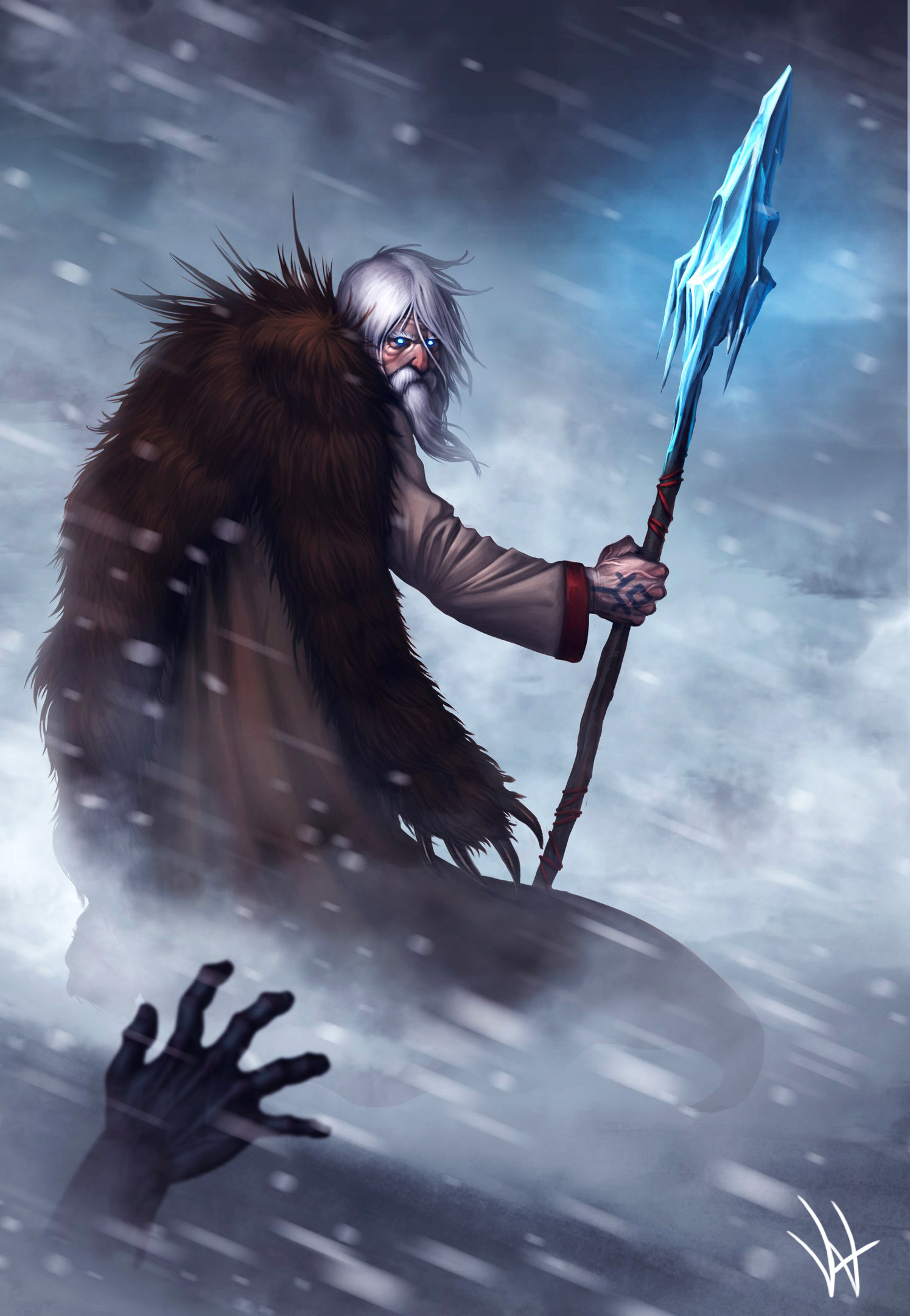 ArtStation - Spirit of Frost