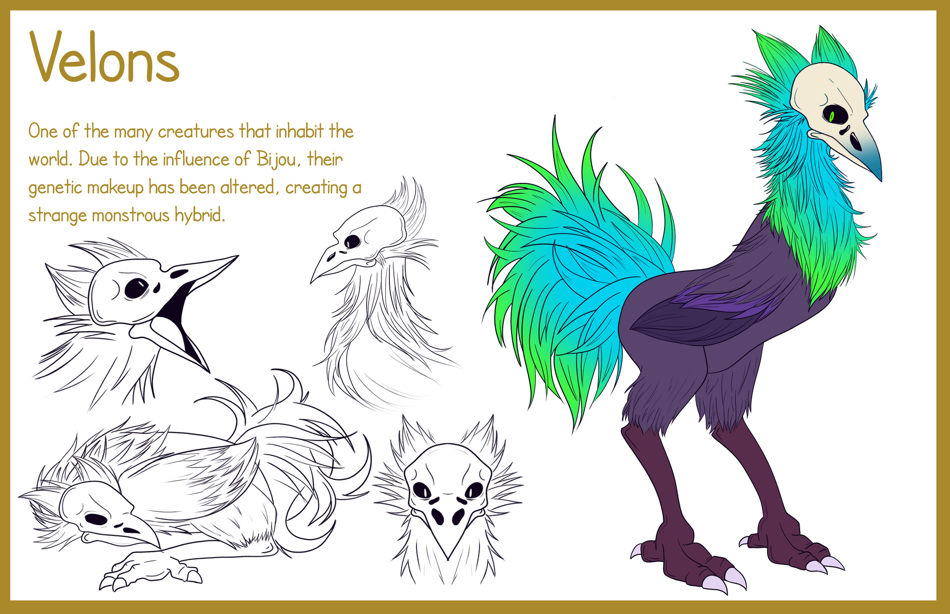 ArtStation - Creature Concept - Velons