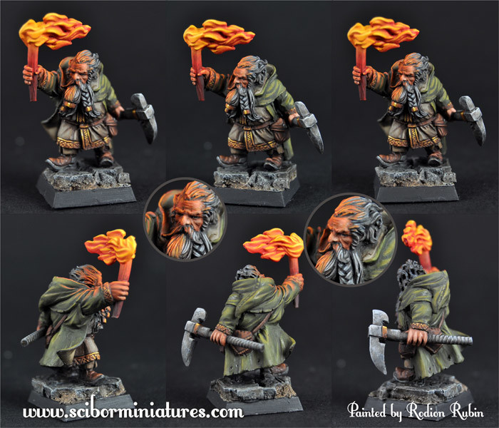 ArtStation - Dwarven miners miniatures
