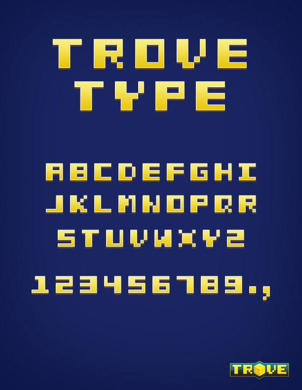 ArtStation - Trove branding and graphics