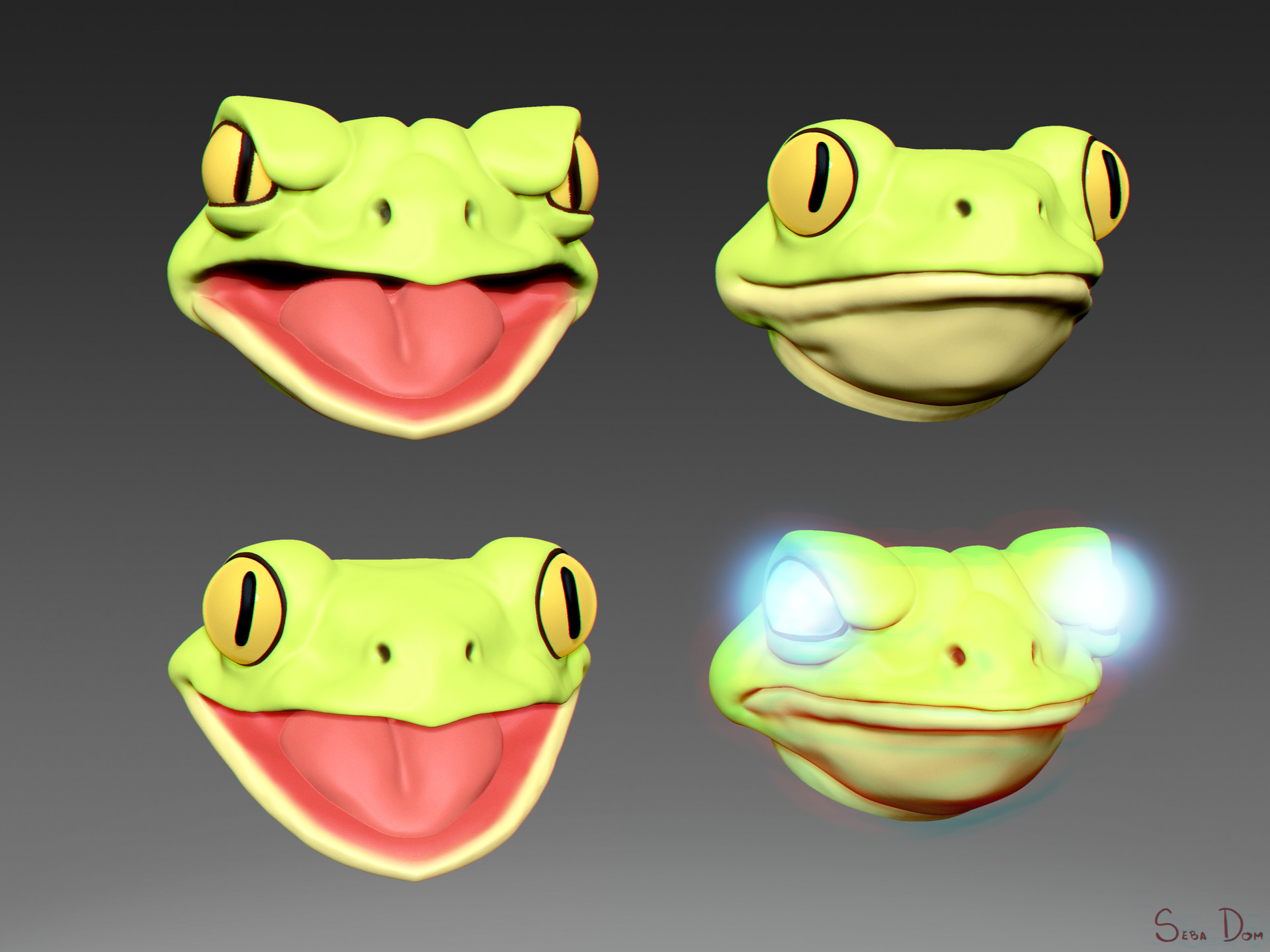 Round Table 3D Studio - Throg action figure