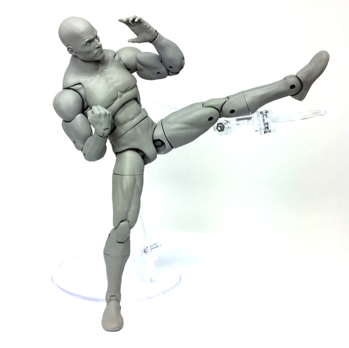 Round Table 3D Studio - 1:12 (6" Scale) Super Articulated Action Figure ...