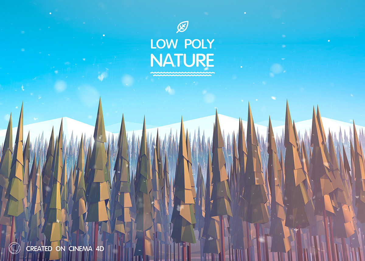 ArtStation - Low Poly Nature