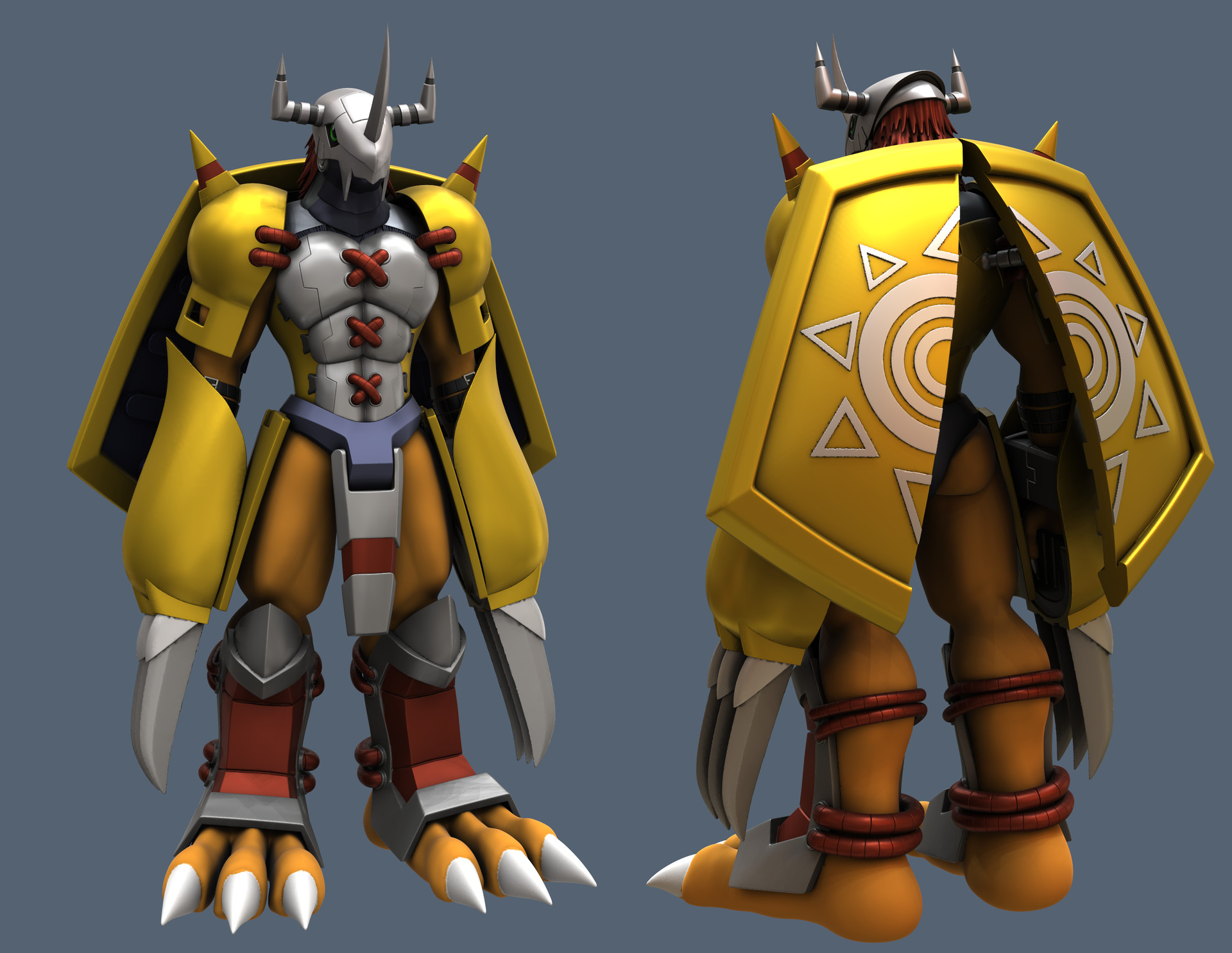 wargreymon 3d