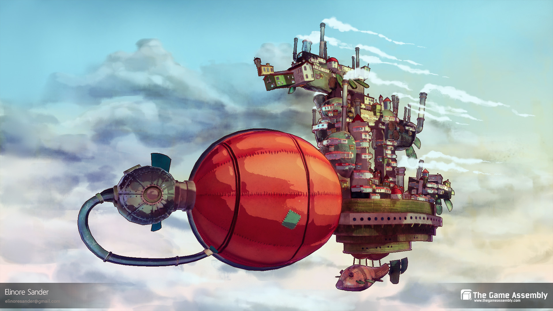 ArtStation - Zeppelin City