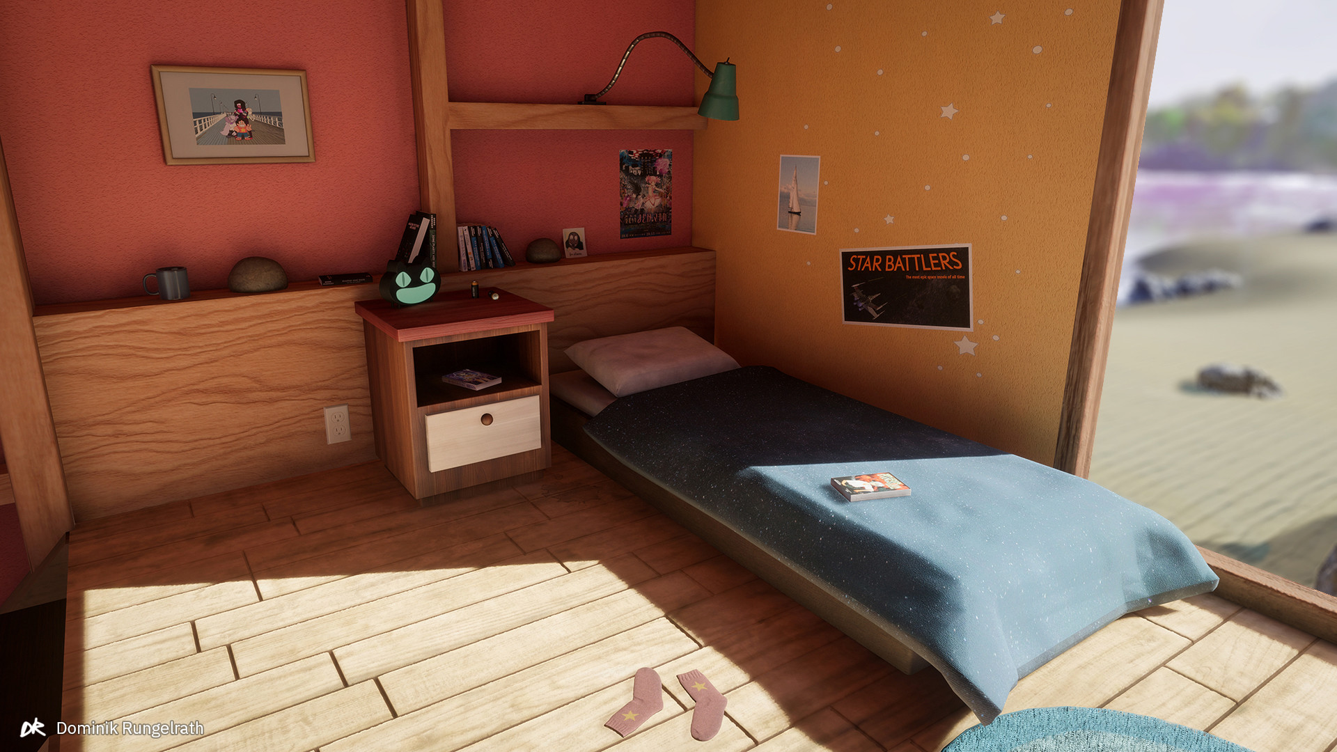 Dominik Rungelrath - Steven's Room (Steven Universe Fanart)