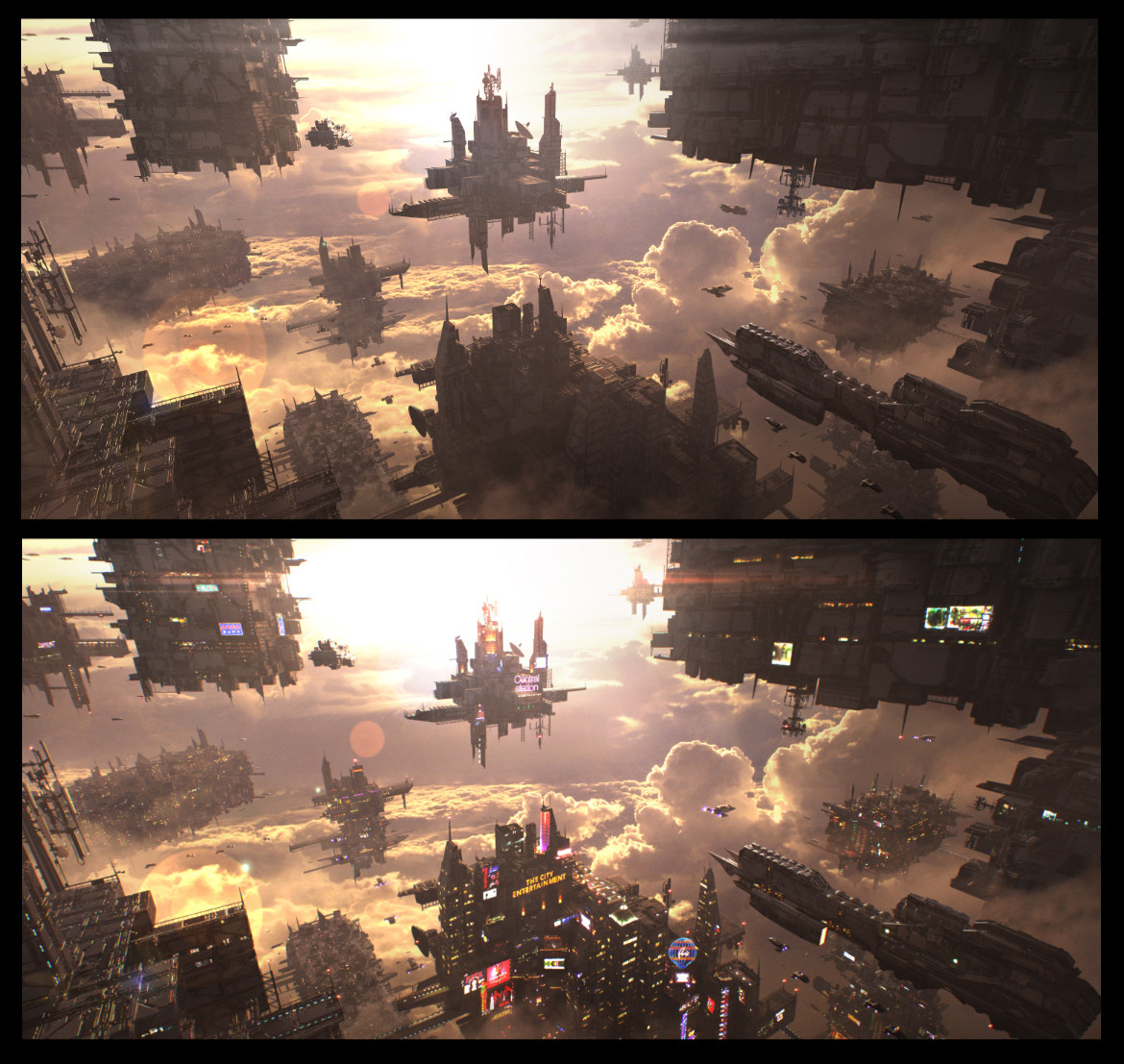 ArtStation - Floating City