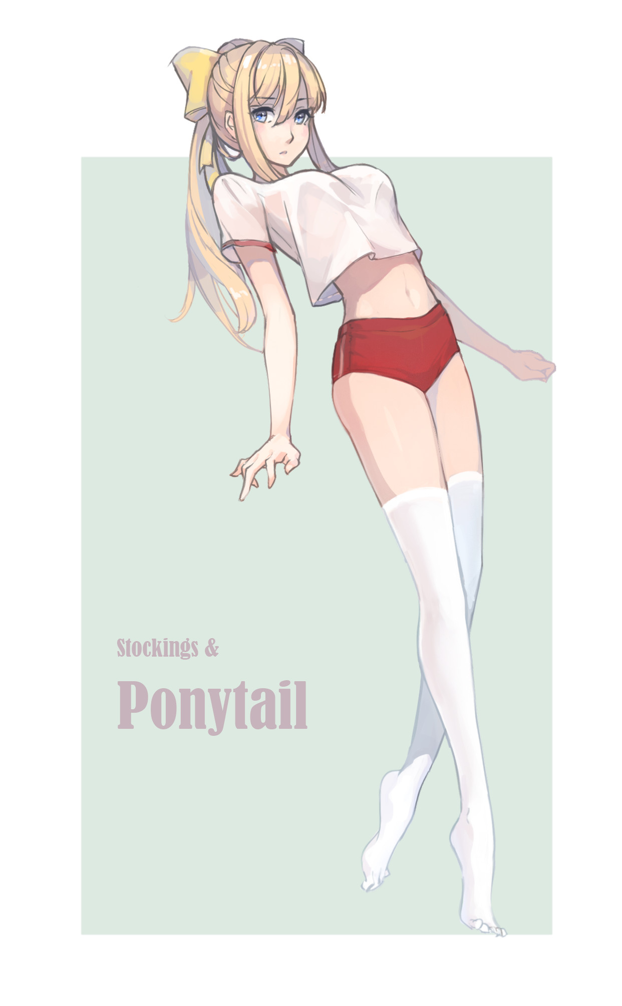 ArtStation - Ponytail Girl