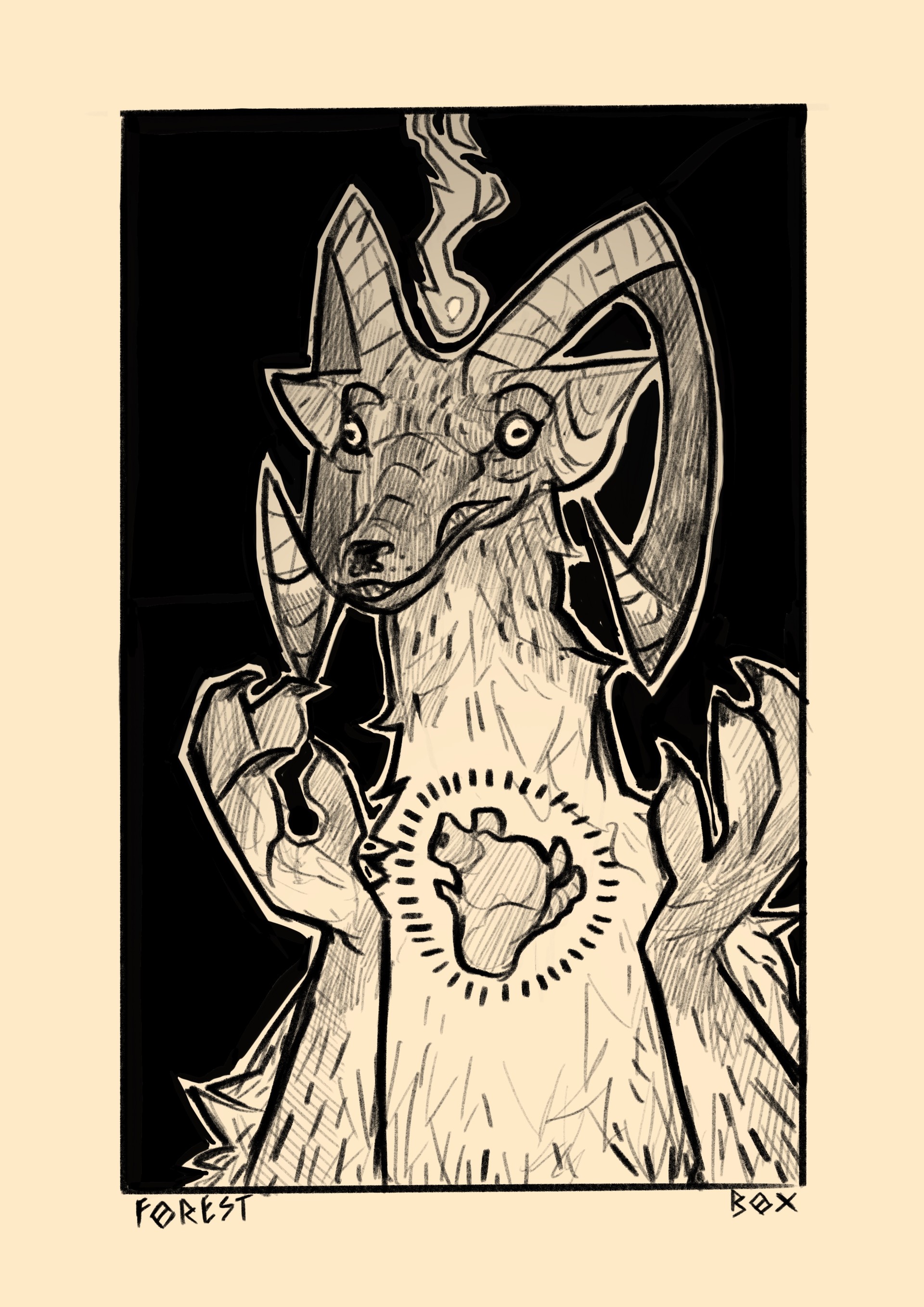 ArtStation - Goat witchcraft