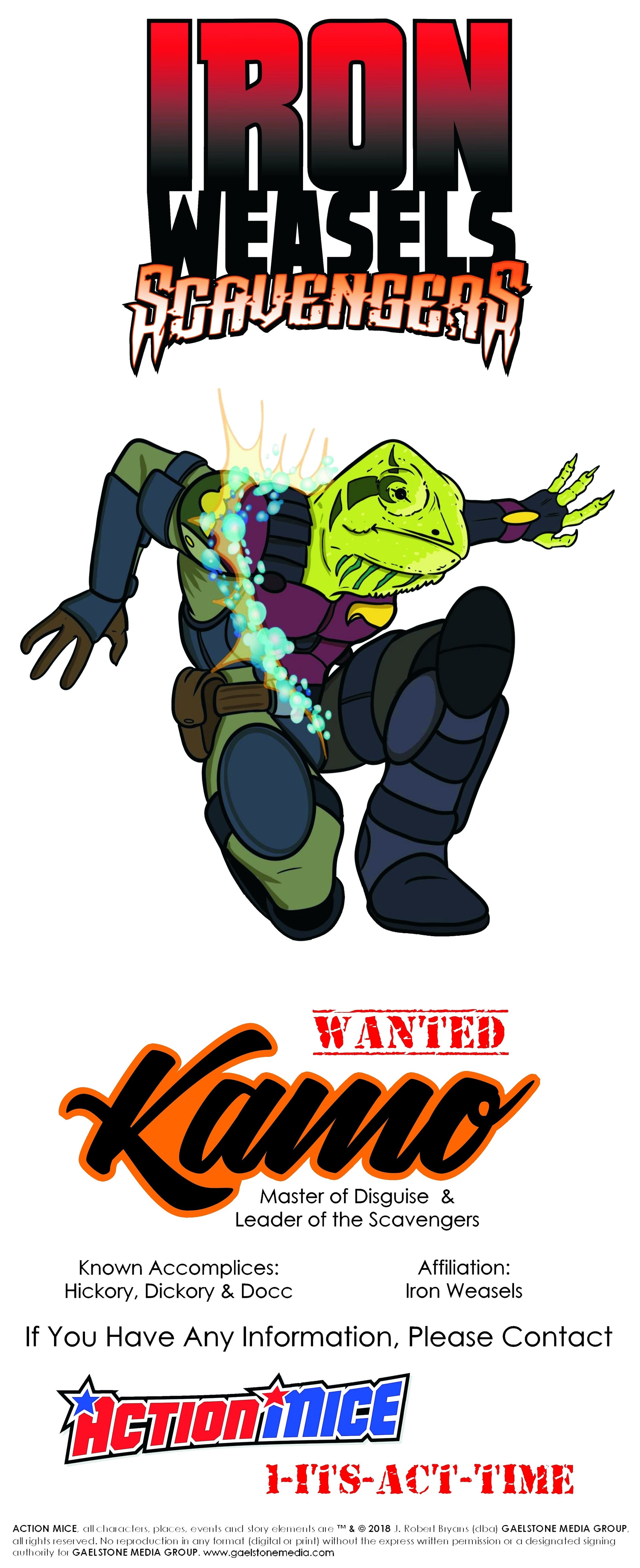 ArtStation - Action Mice Villain Kamo