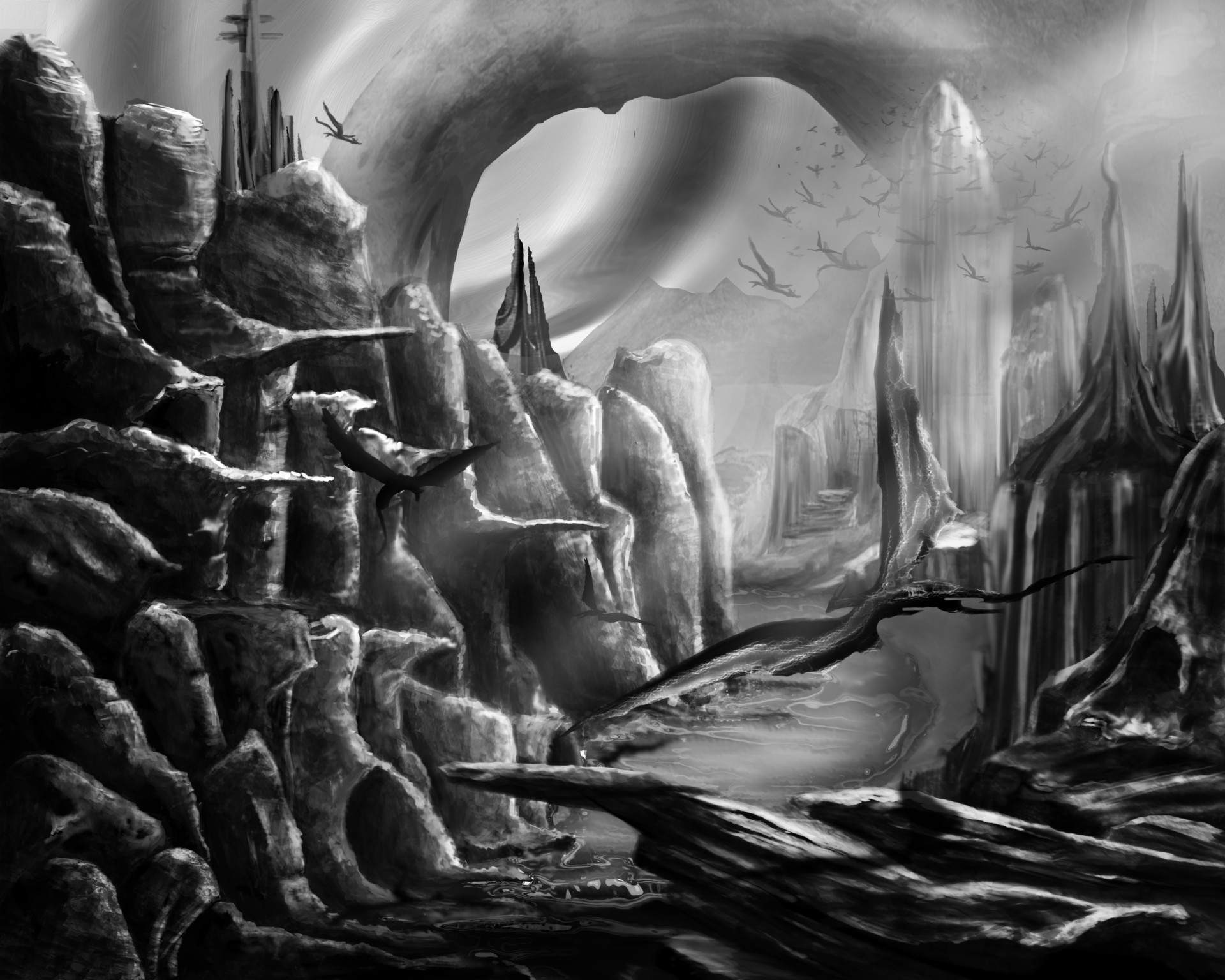 ArtStation - Dragons Lair