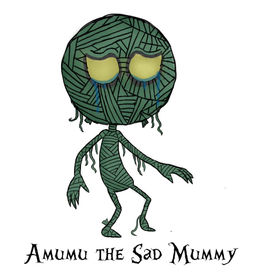 Rowan Brown - Characters in Tim Burton's style