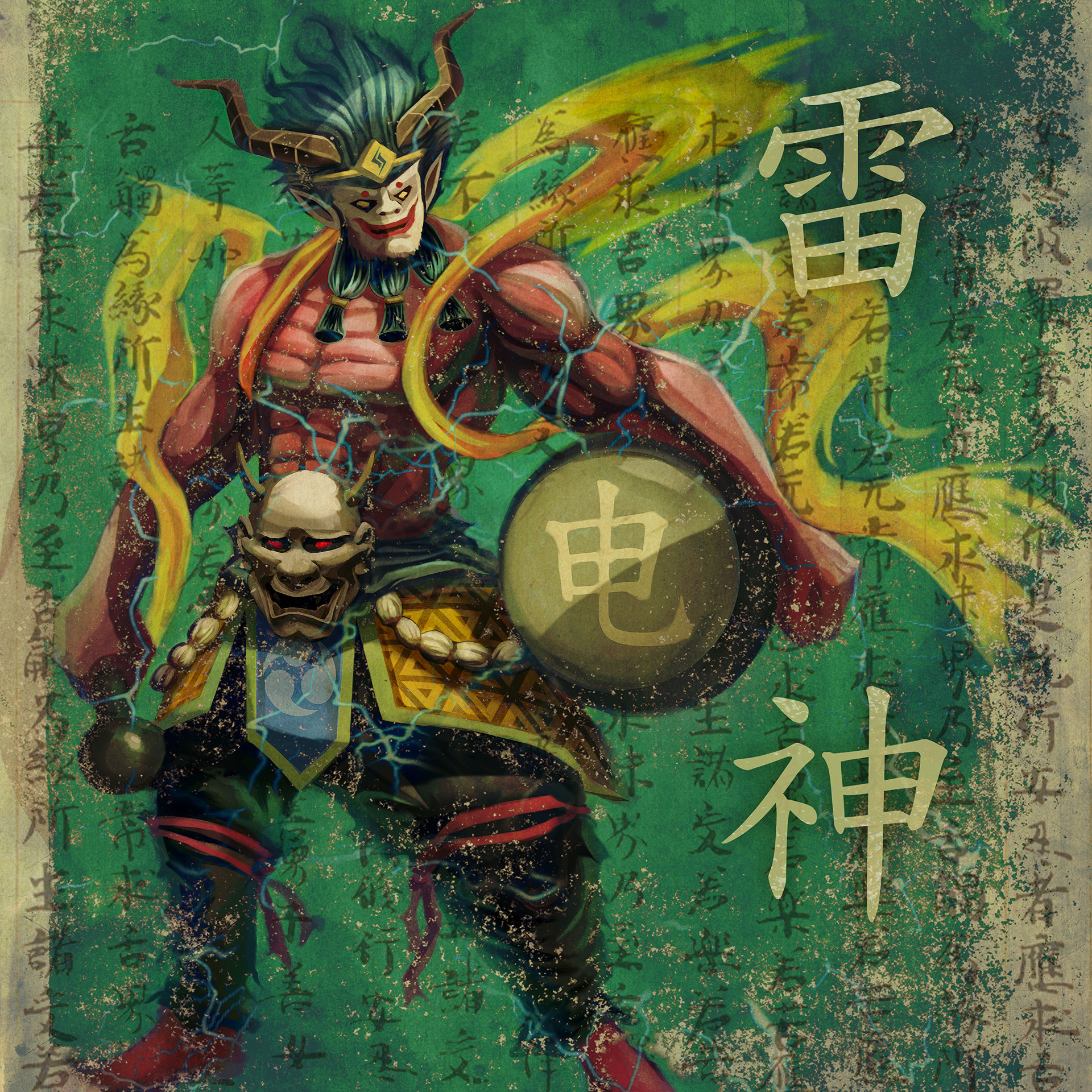 ArtStation - RaiJin 雷神