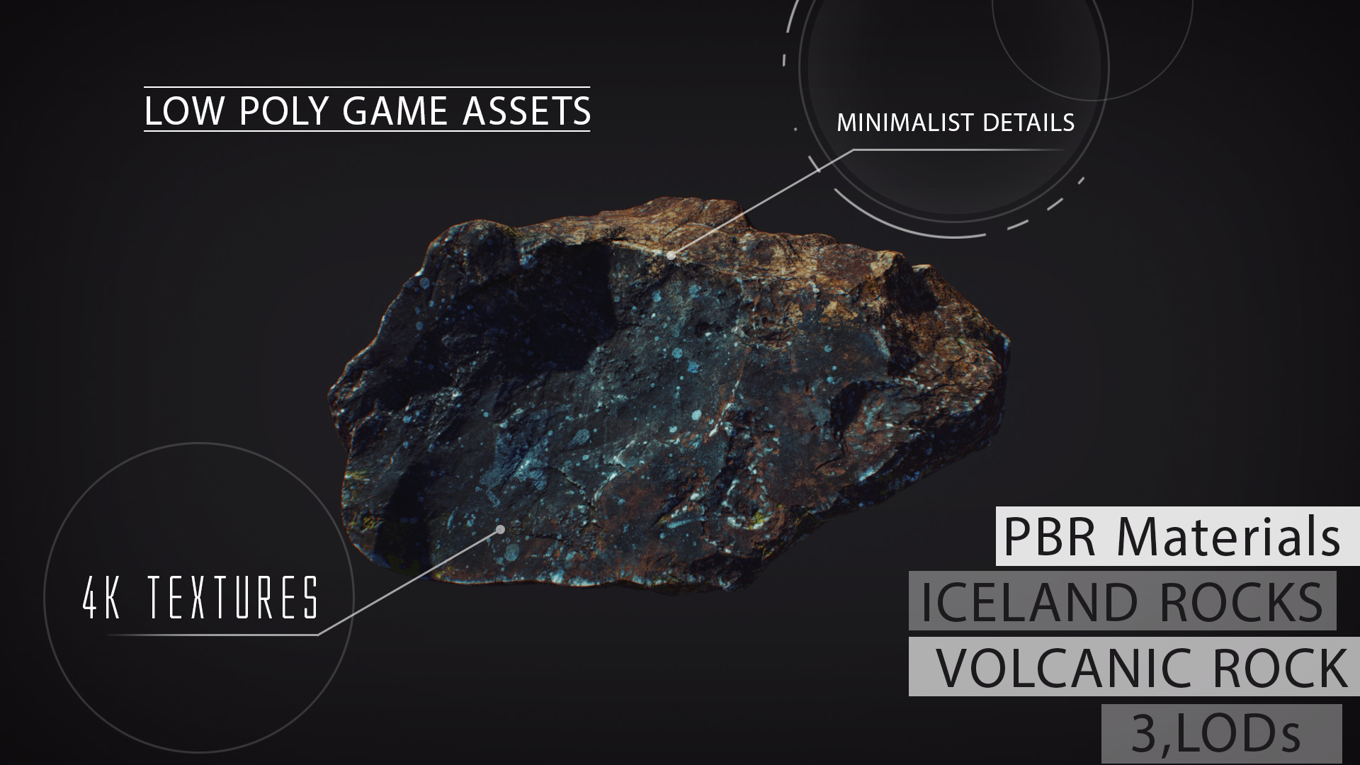 ArtStation - Iceland_rock_low poly_01