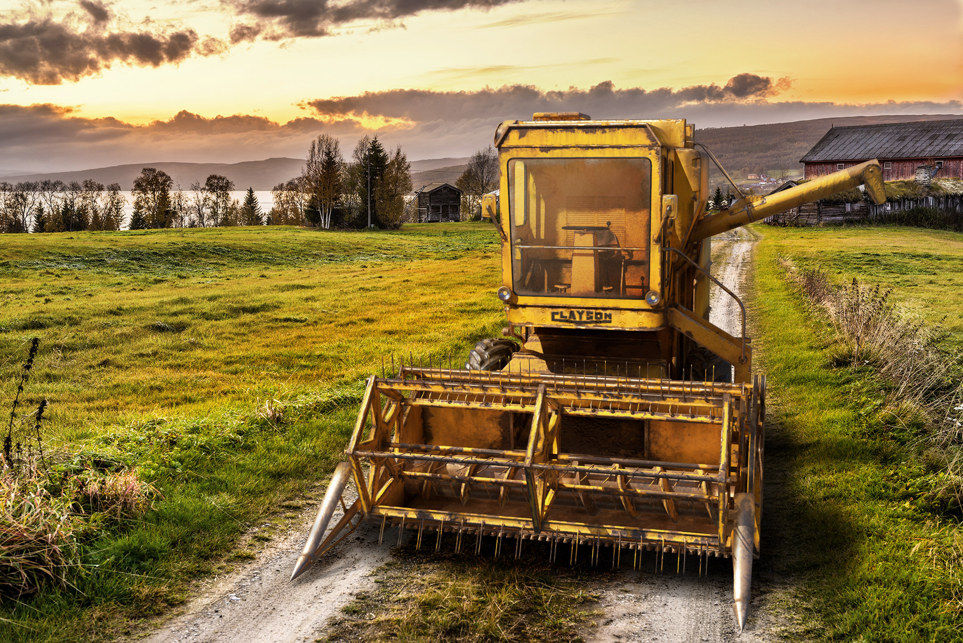 ArtStation - Clayson Tractor