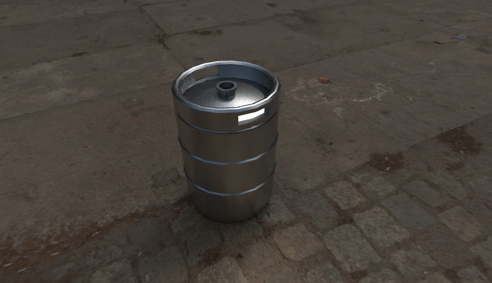 ArtStation - beer keg