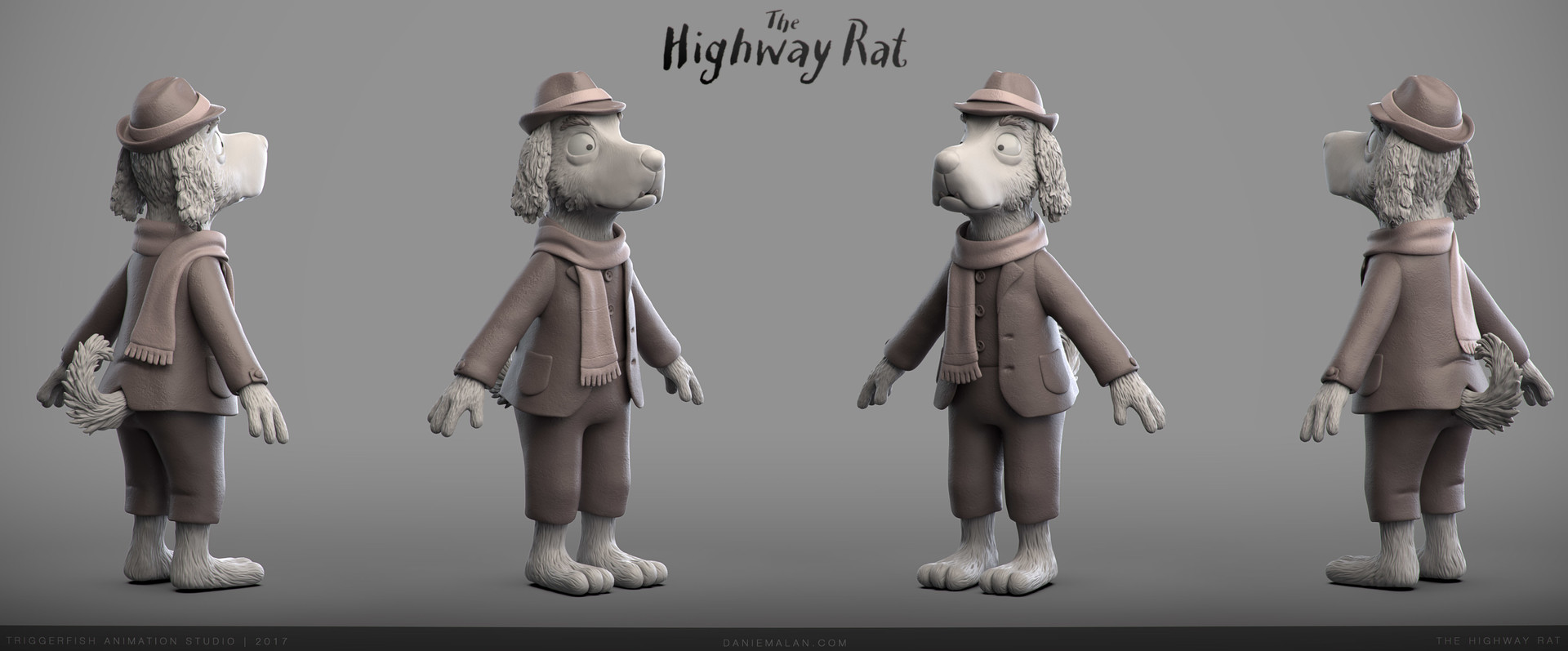 ArtStation - Highway Rat - Dog Marquette