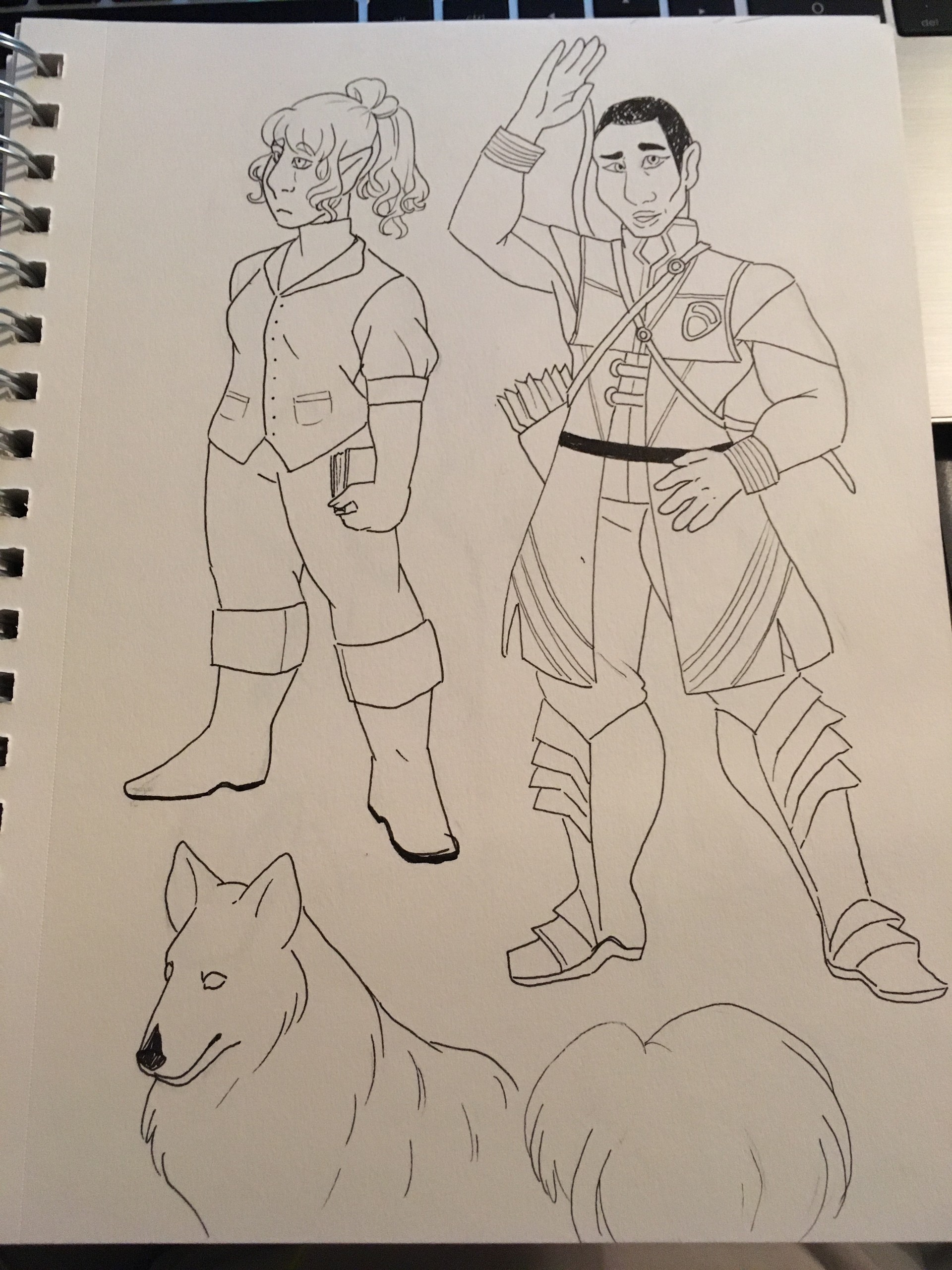 ArtStation - DnD character designs