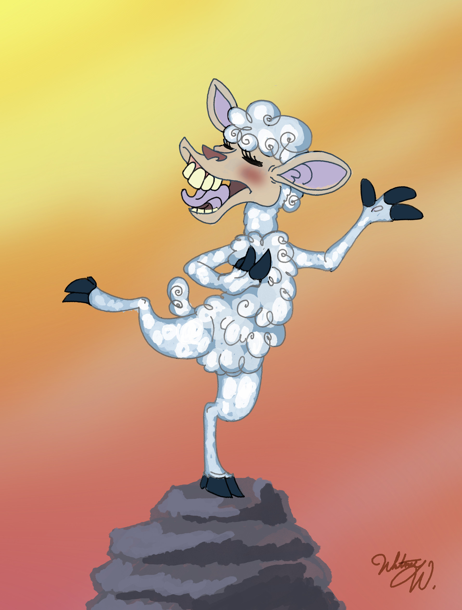 ArtStation - Sheep Singing