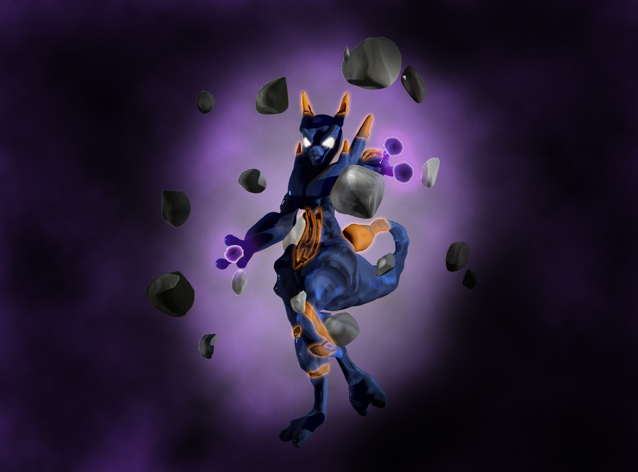 ArtStation - Dark Mewtwo