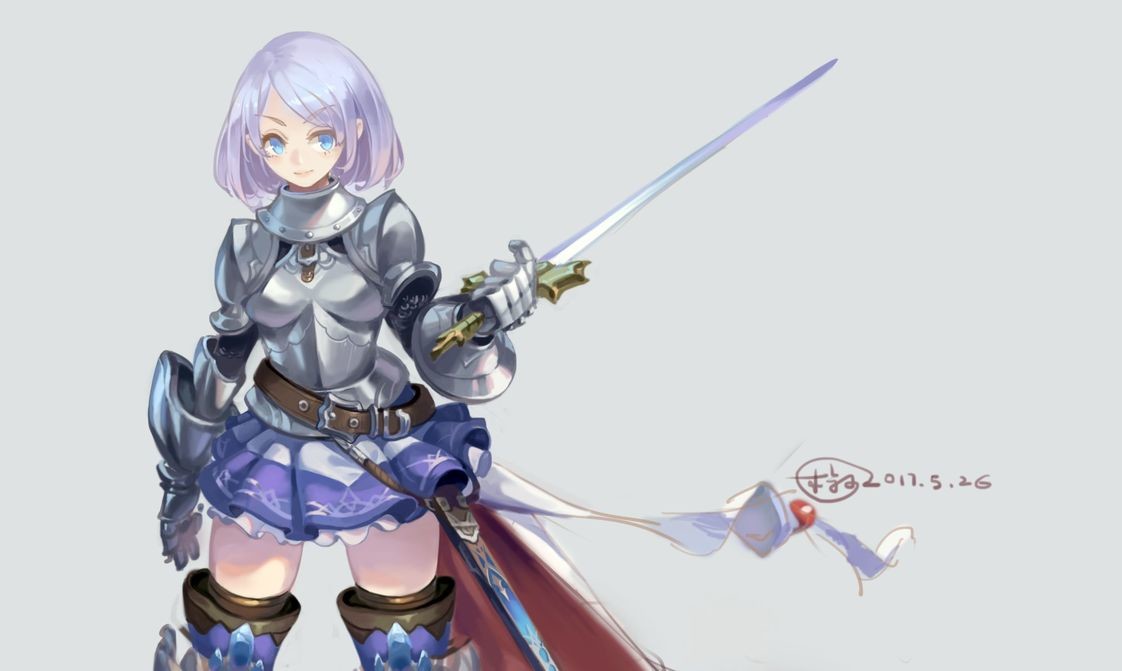 ArtStation - Sword girl