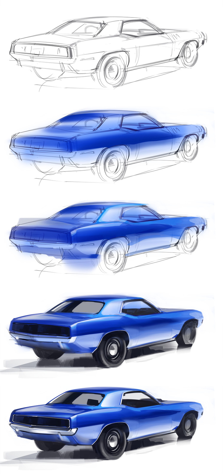 Aleksandr Sidelnikov - Plymouth Cuda 1971