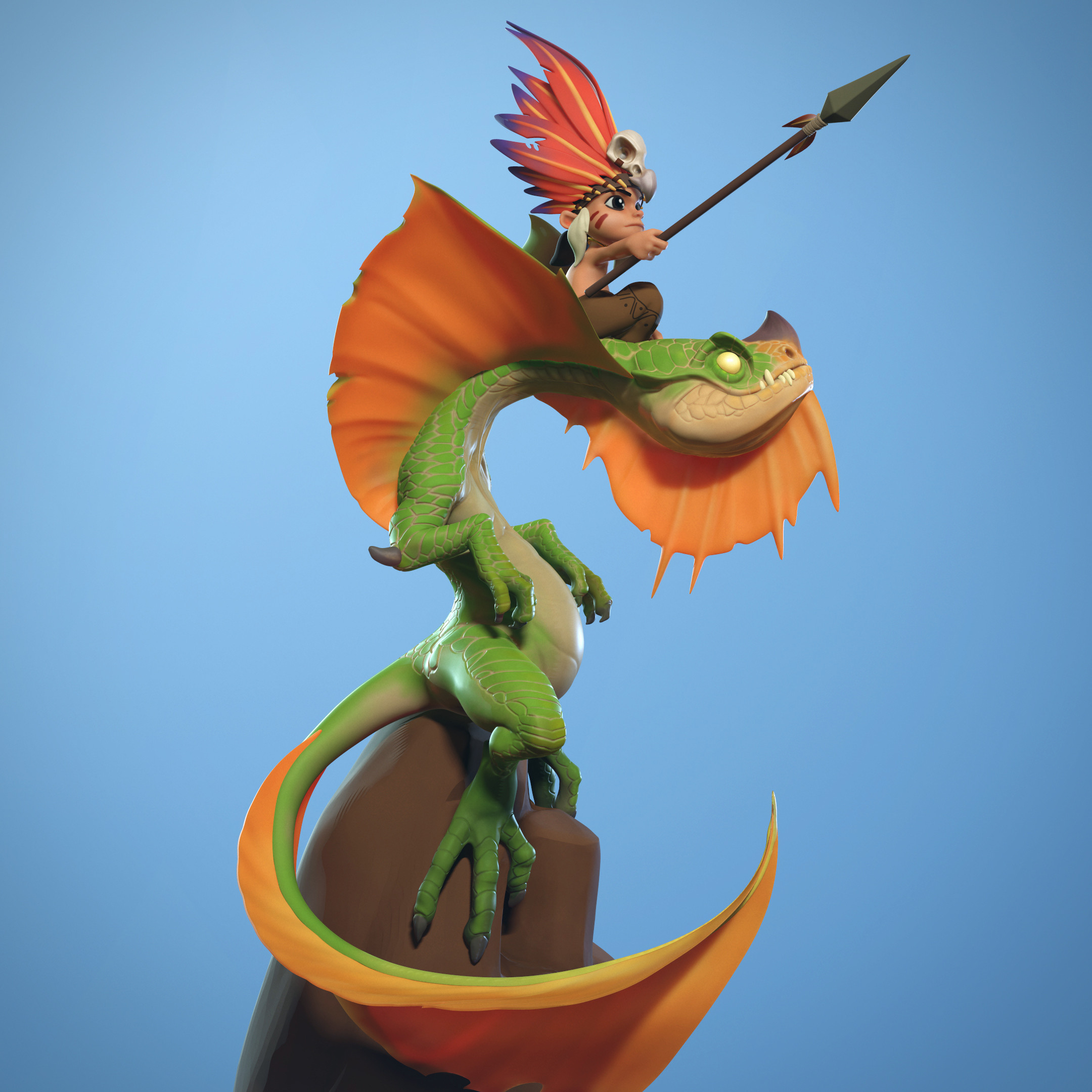 Danko artstation - Dragon knight fan art