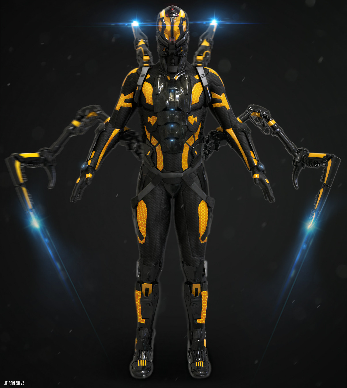 Jeison Silva - YellowJacket - Fan Art