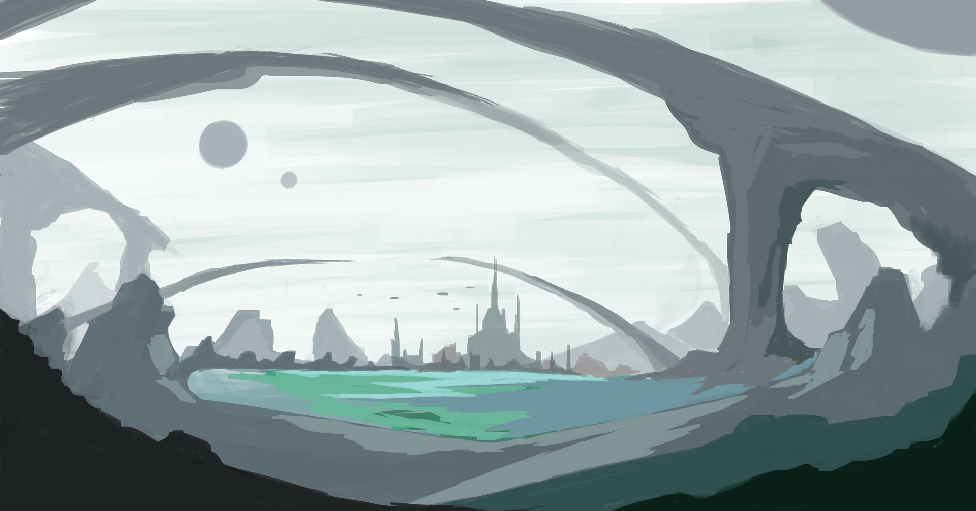 ArtStation - World Concept Design