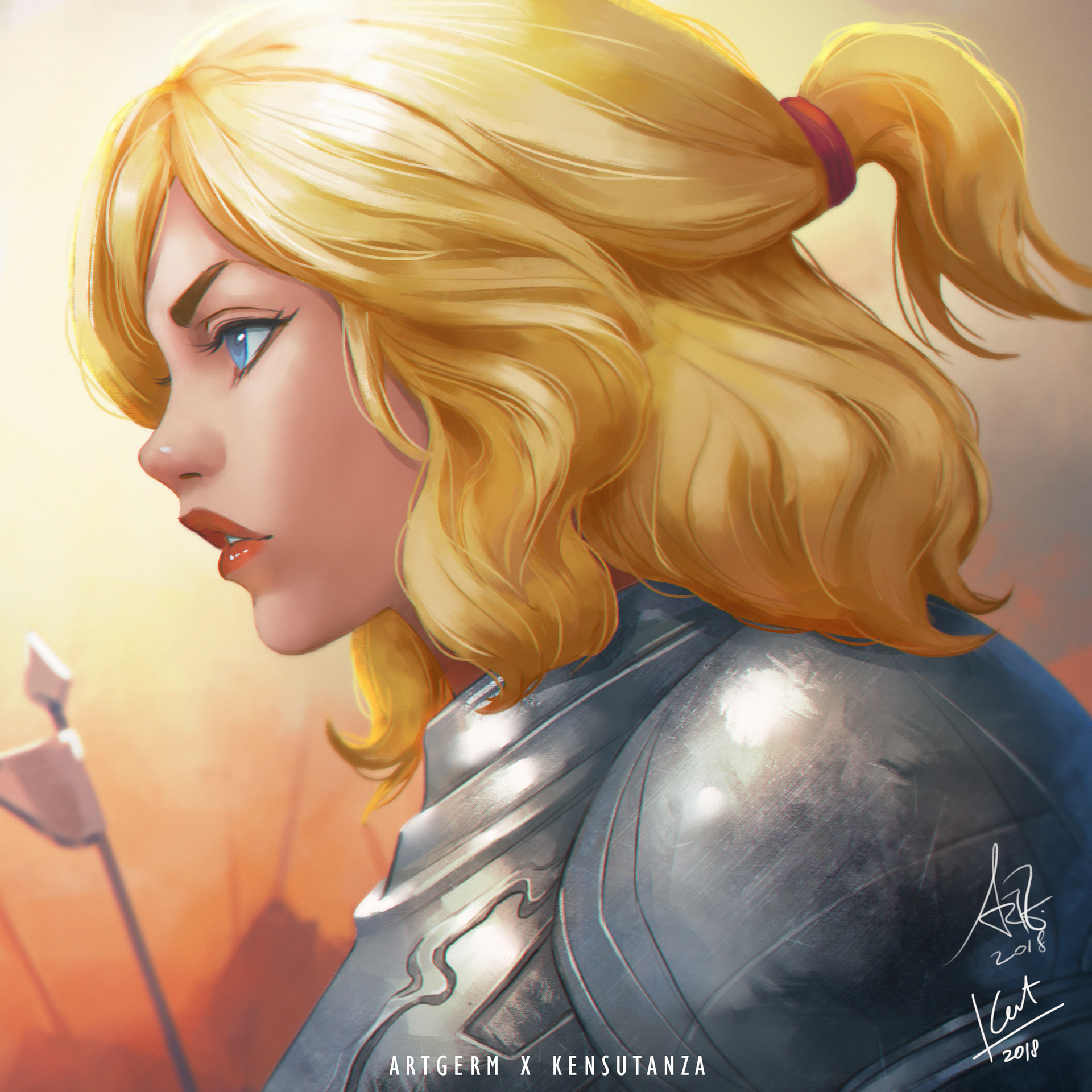 ArtStation - Larissa (Artgerm Colab)