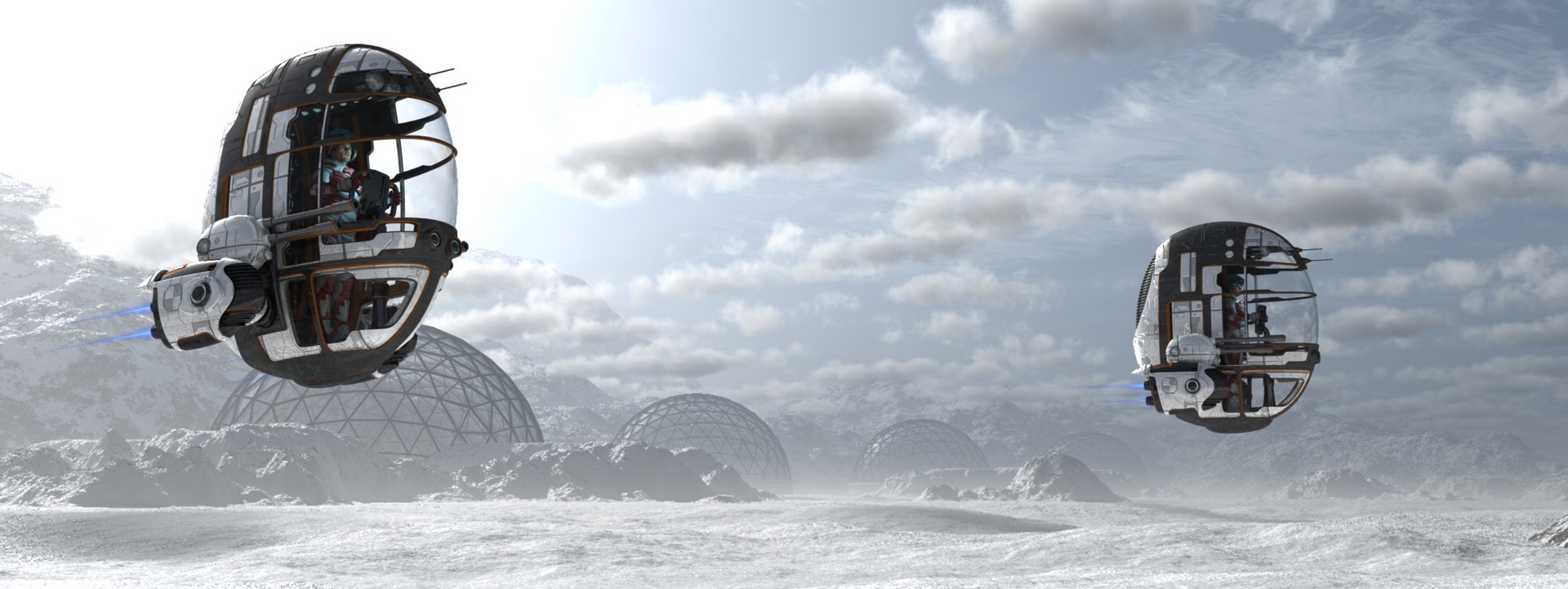 ArtStation - New Shackleton Base