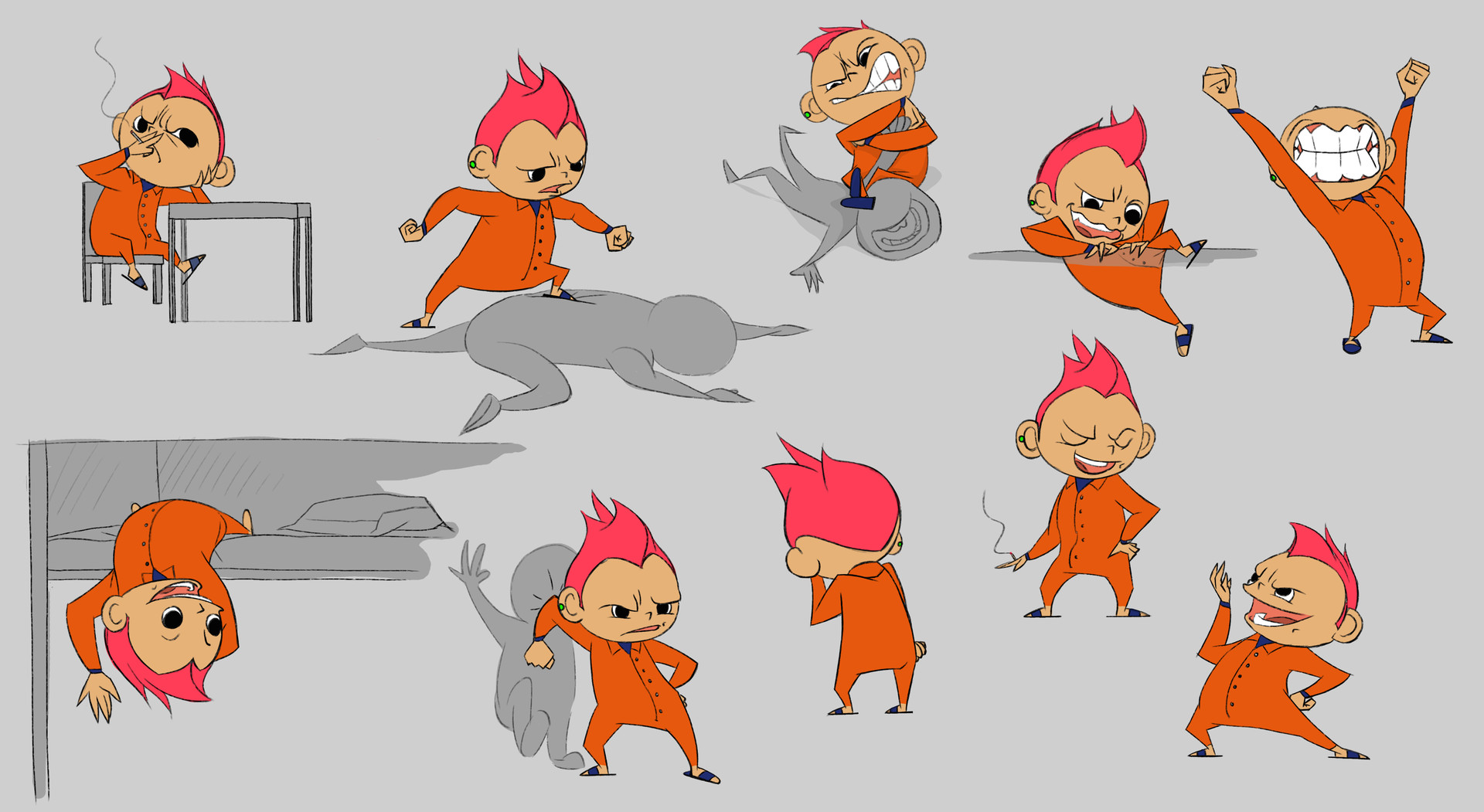Eunice Jiwon Yoo - Prison Break : TV Animation Character Concept