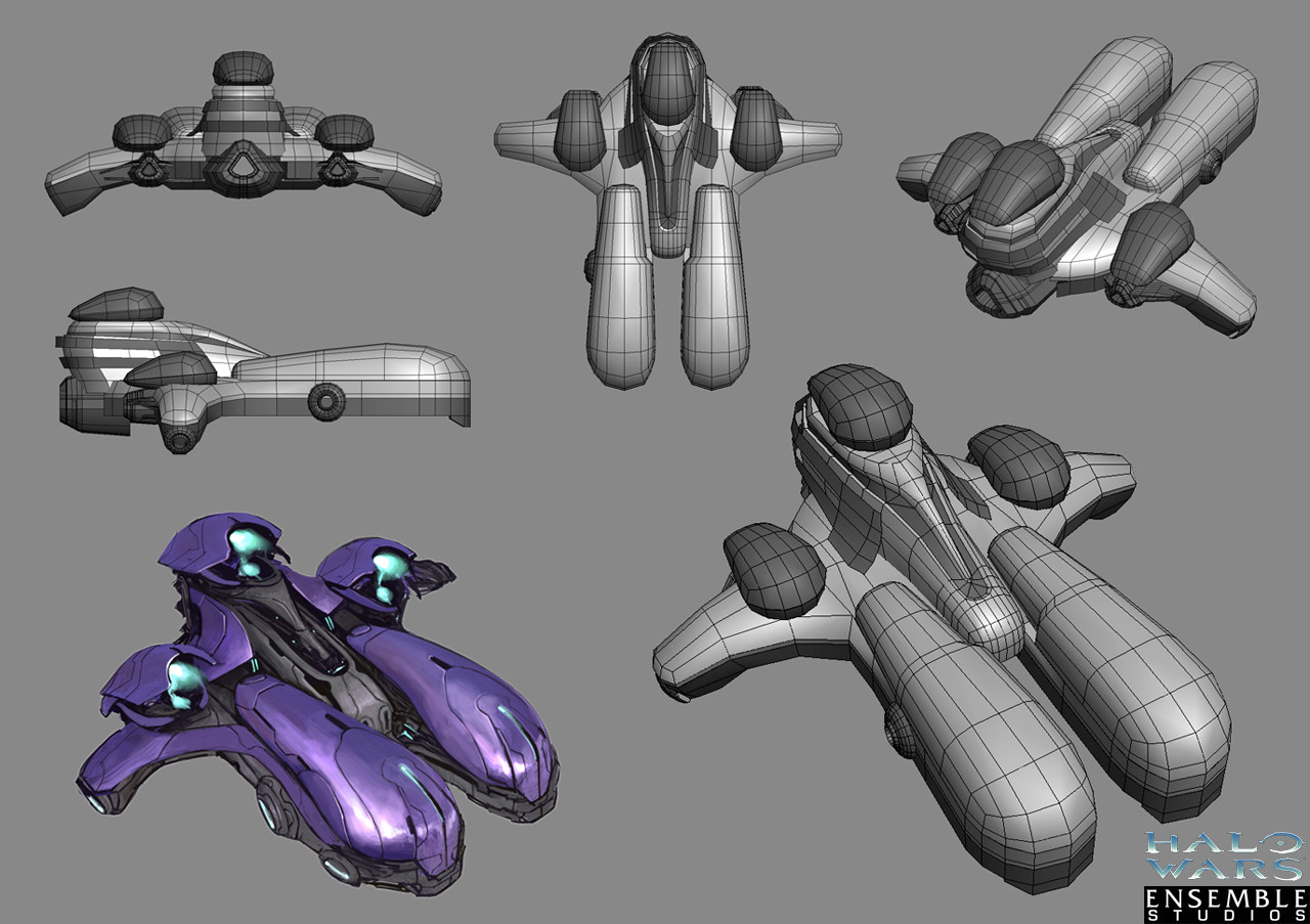 duane santos - Halo Wars: Covenant Artillery Tank