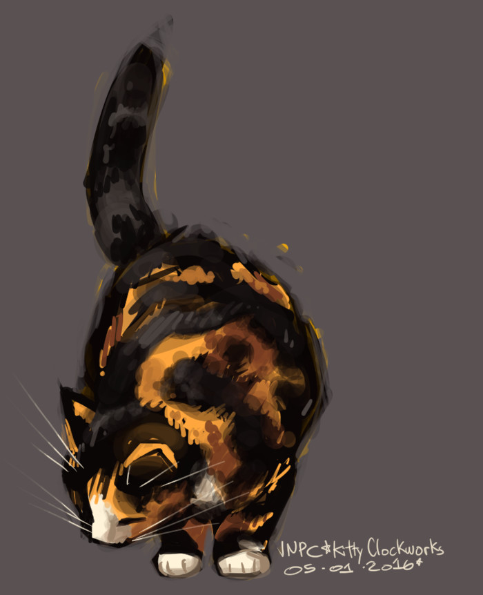 ArtStation - Calico Painting