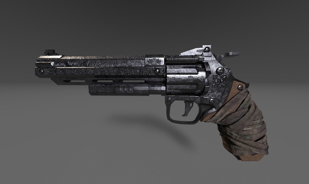 ArtStation - Custom Revolver