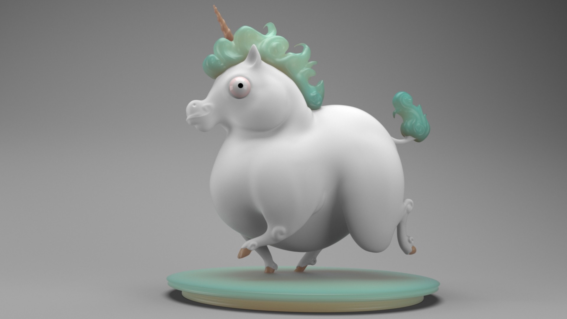 ArtStation - Fat Unicorn