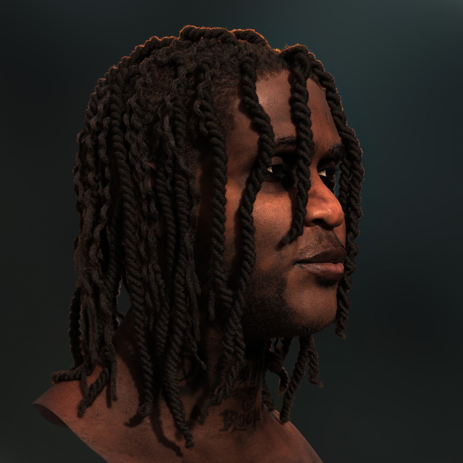 Chief Keef Dreads Wig