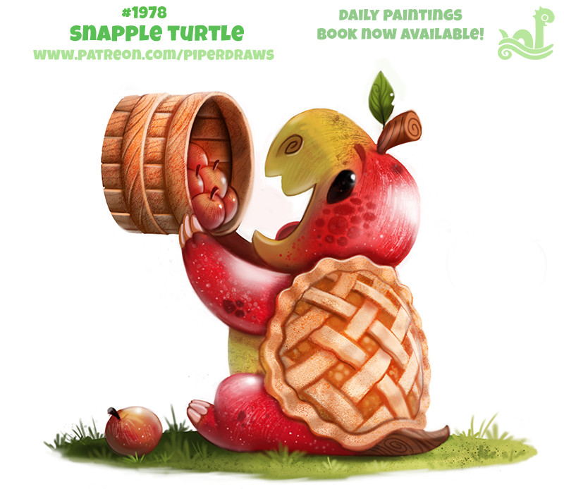 ArtStation - Daily Paint 1978# Snapple Turtle