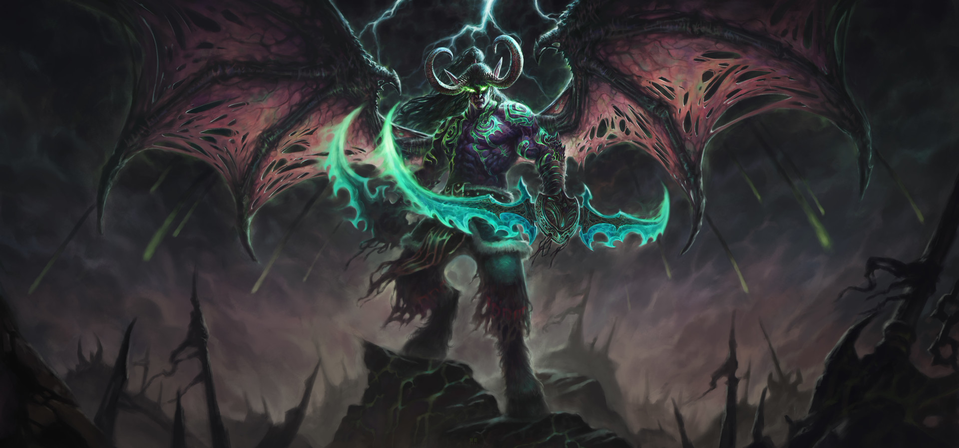 ArtStation - Illidan Stormrage