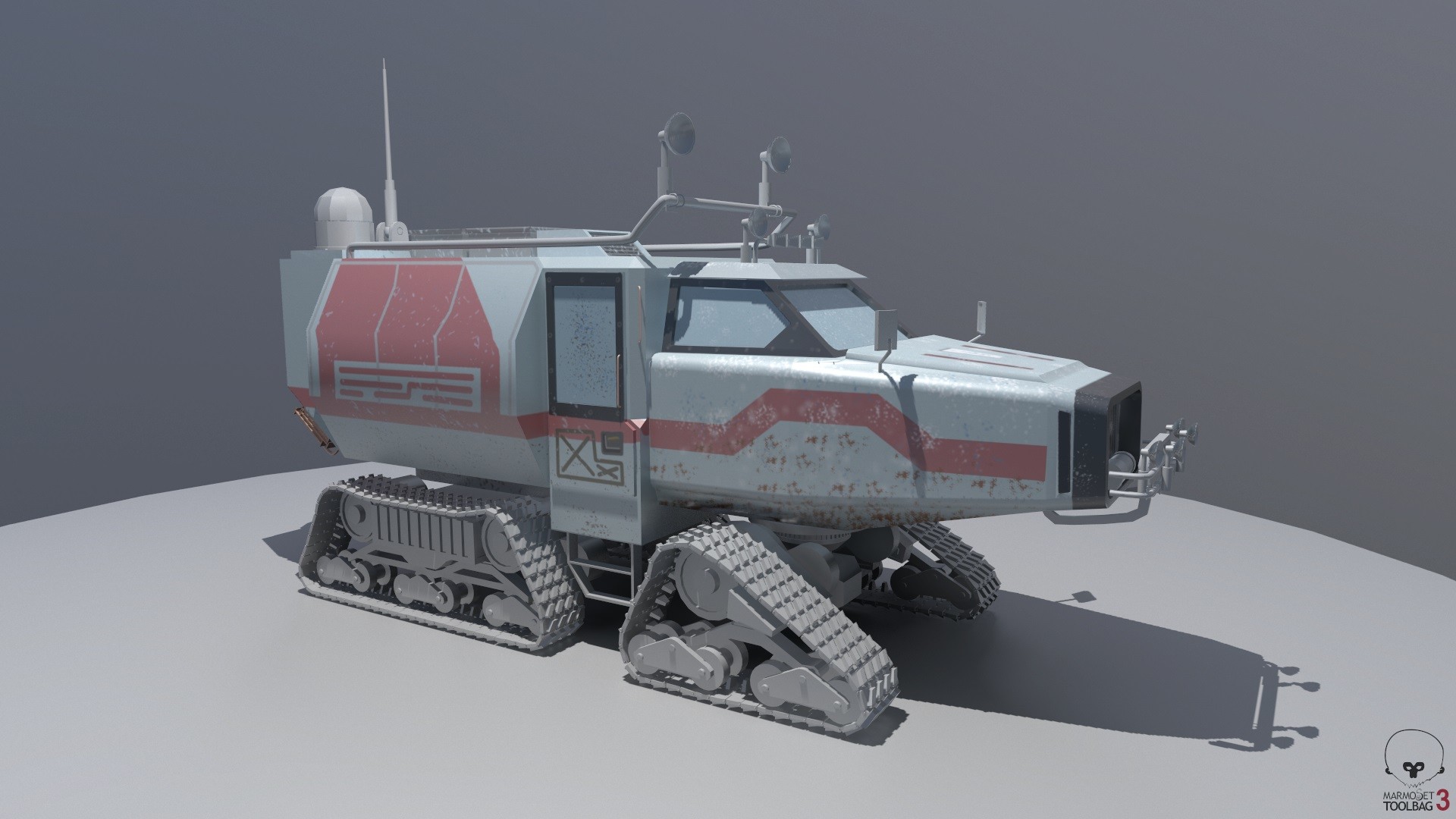 ArtStation - All-terrain Expedition Vehicle