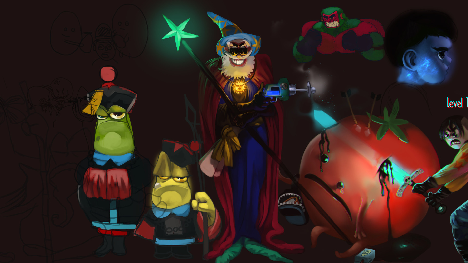 ArtStation - Bunch of Random Character Sketches